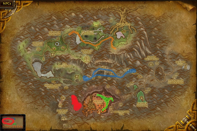 WoW Rare Spawns: Garr