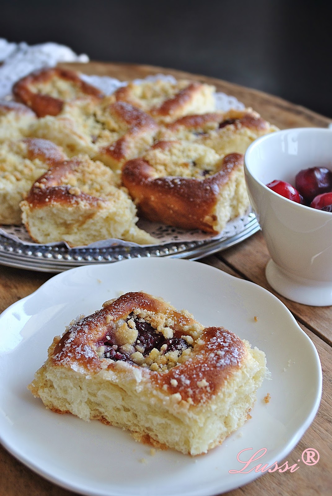 Lussi`s World of Artcraft: Ватрушки - Сладки питки с череши / Sweet ...