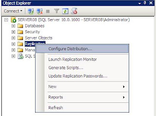 SQL Server Hints: Sample Replication Peer-To-Peer SQL Server 2008