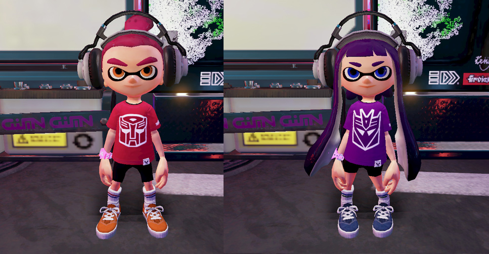 Splatoon (Wii U): Transformers é o tema do próximo Splatfest - Nintendo ...