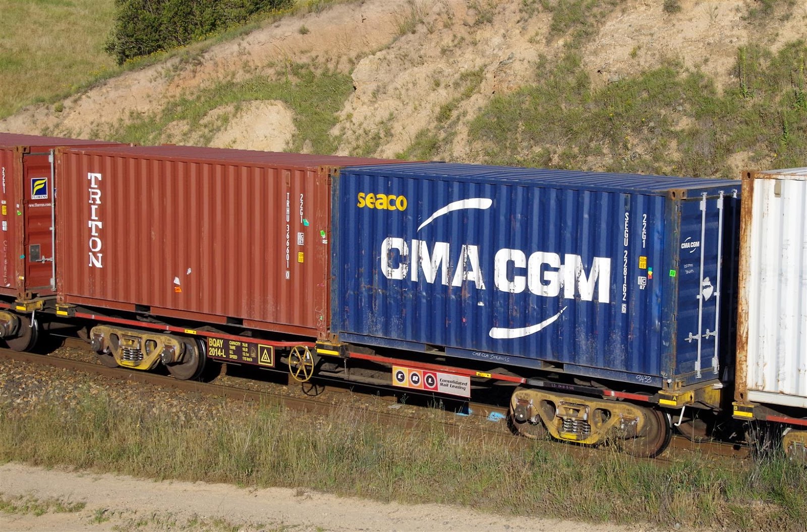 Rollingstock News: CMA CGM 20ft General Boxes