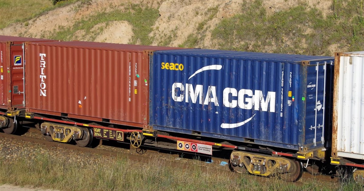 Rollingstock News: CMA CGM 20ft General Boxes