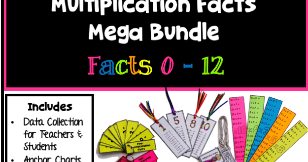 Mrs. C's Classroom: Multiplication Facts Unit / Bundle (0-12)