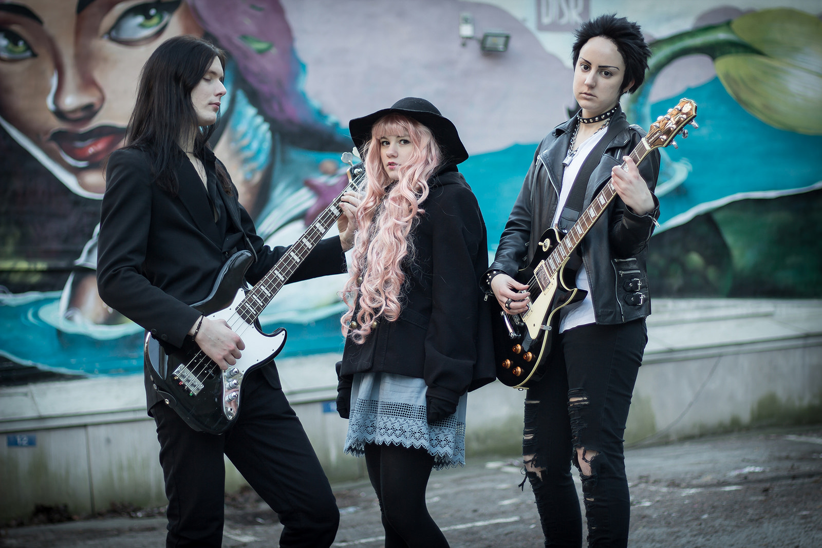 Punk rockers in Gothenburg - my Nana cosplay - Stendhals Creativity