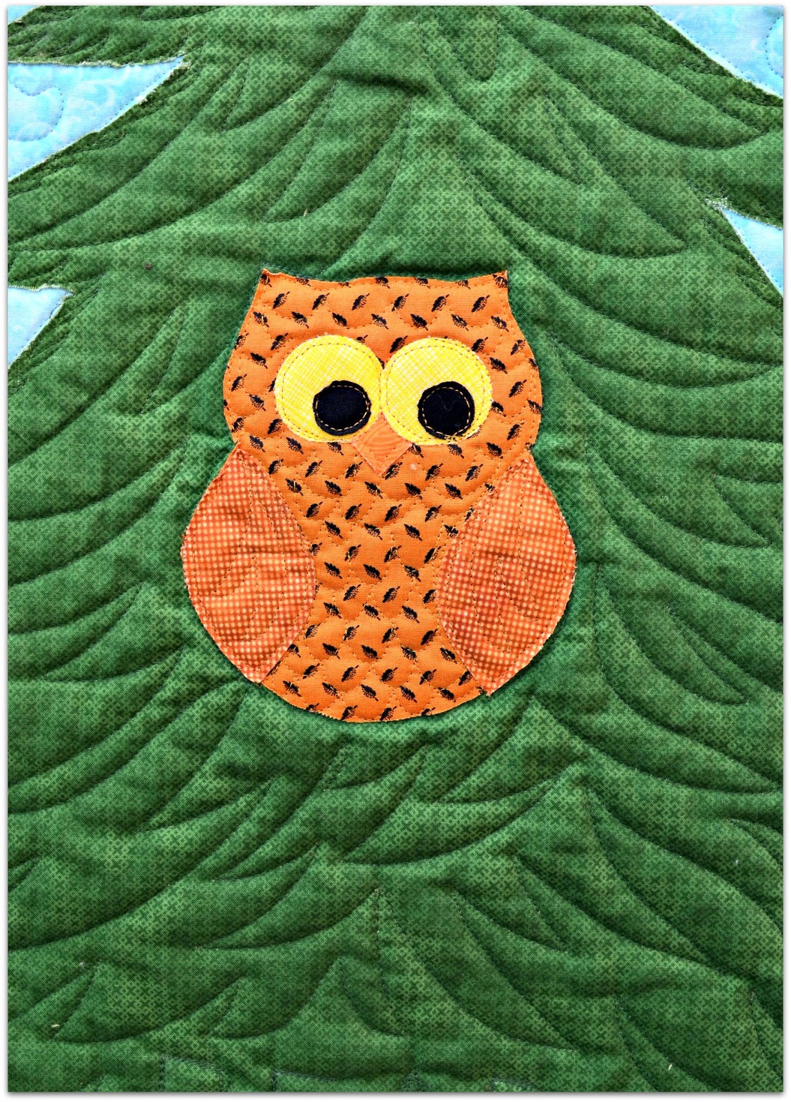 .Quiltscapes.: Bear in Mind, Owl Always Love You