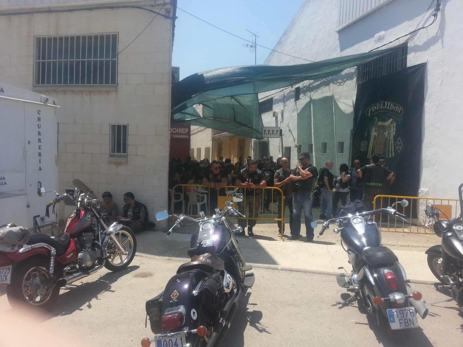 Las Rutas De Torres: 12º aniversario Forajidos MC Murcia