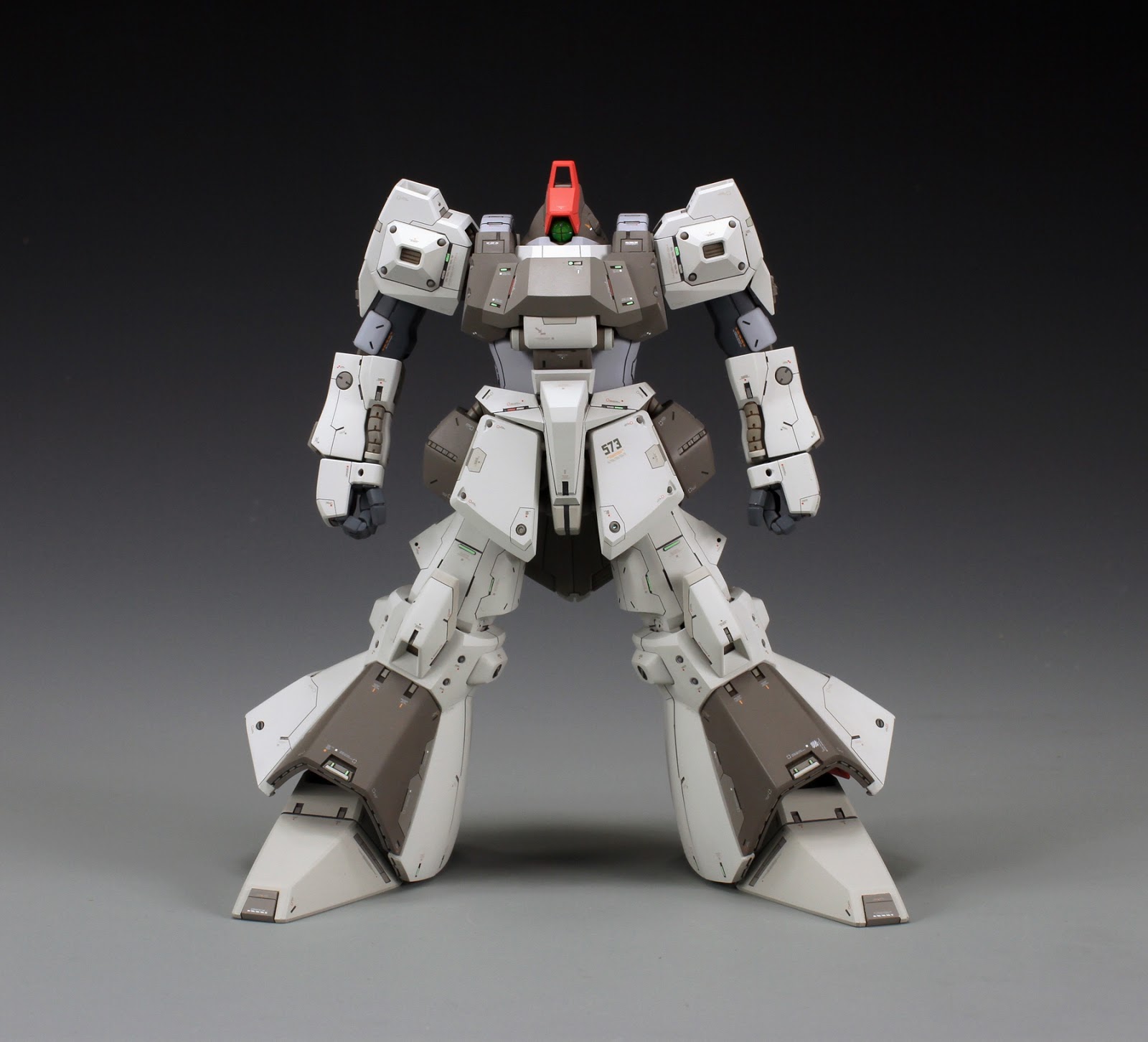GUNDAM GUY: MG 1/100 RMS-009 Rick Dias Shin Matsunaga Custom - Custom Build