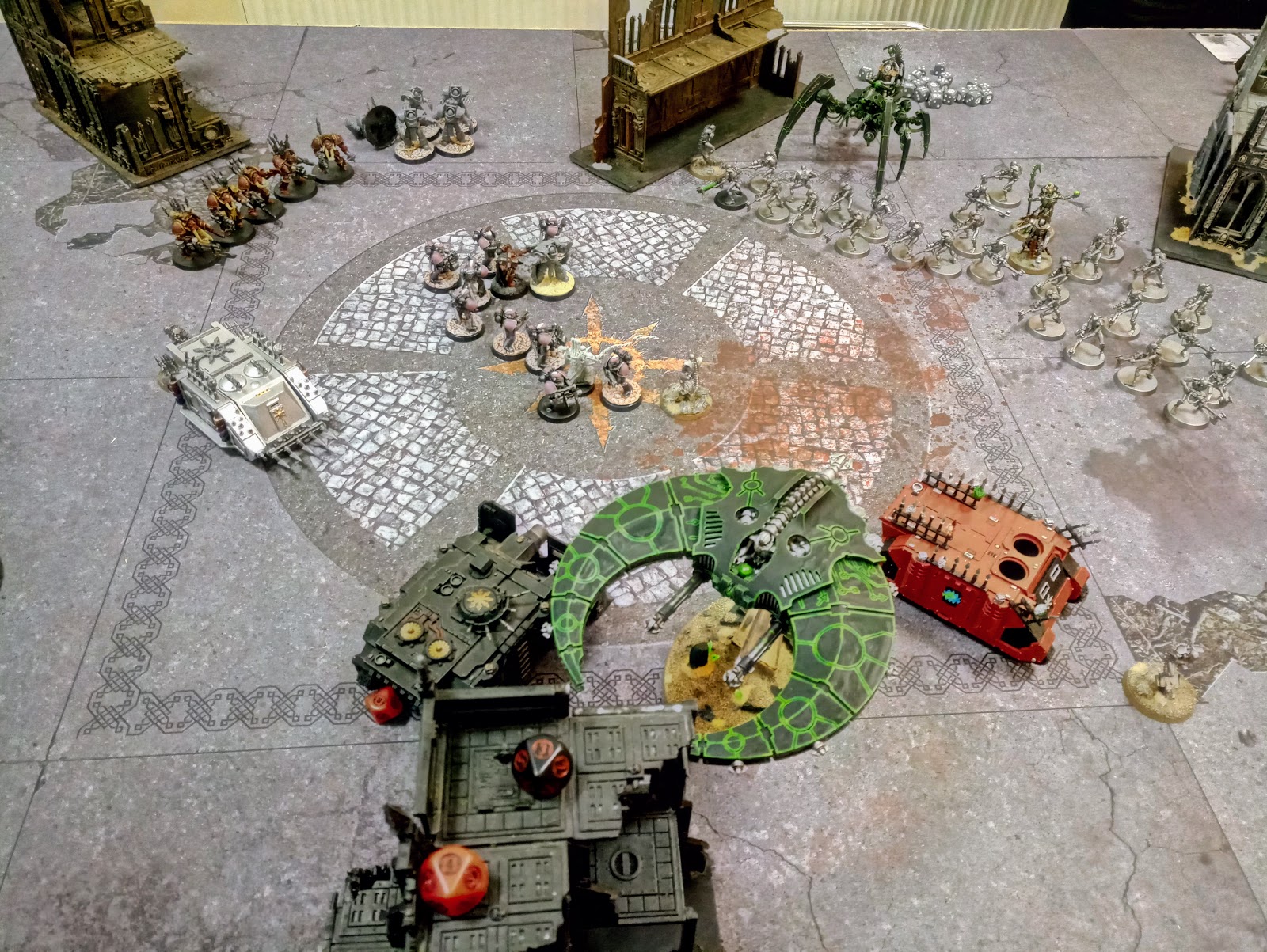 Cake for the Blood God: Heretic Astartes vs Necrons