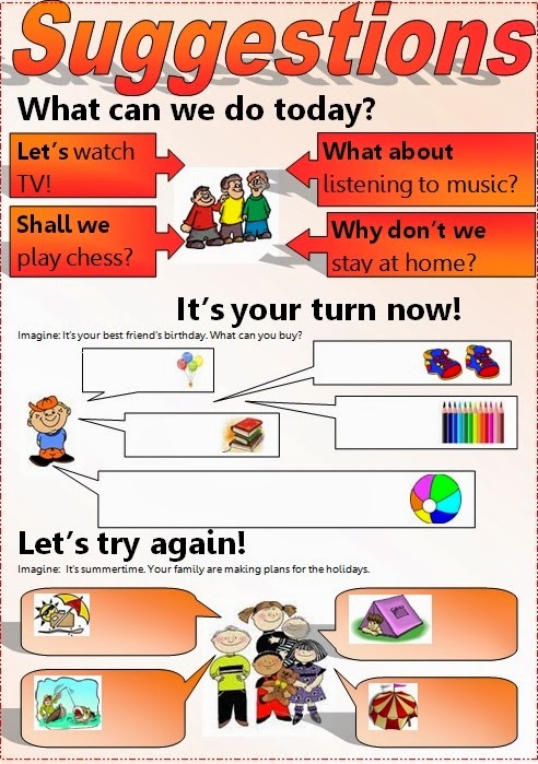 English stuff ESL: SUGGESTIONS (elementary)