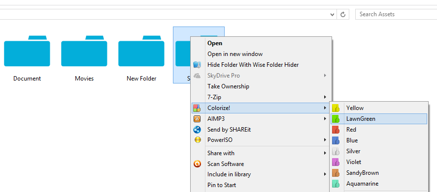 Kostumisasi Warna Folder yang Berwarna-Warni di Windows - Cyber Deso
