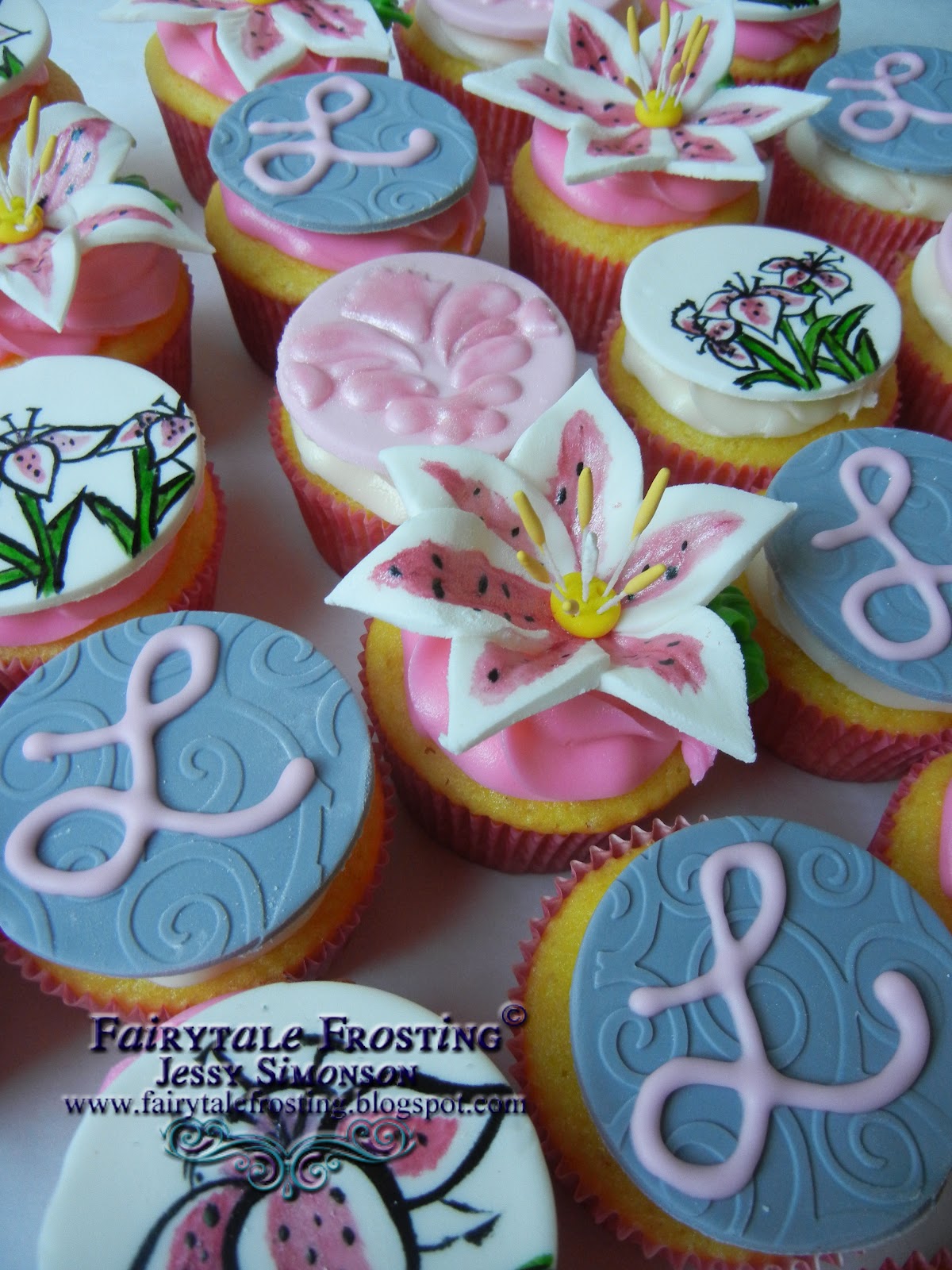 Fairytale Frosting: Lily Baby Shower Cupcakes