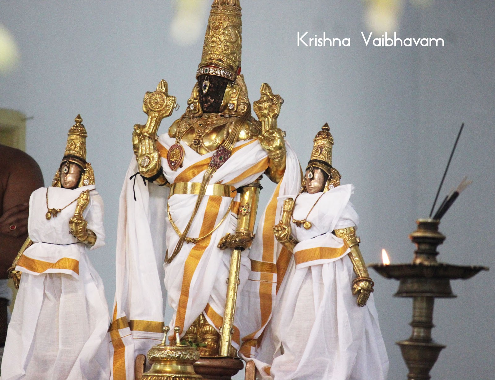 Krishna Vaibhavam: Sri Parthasarathy Perumal Thirumanjanam in ...