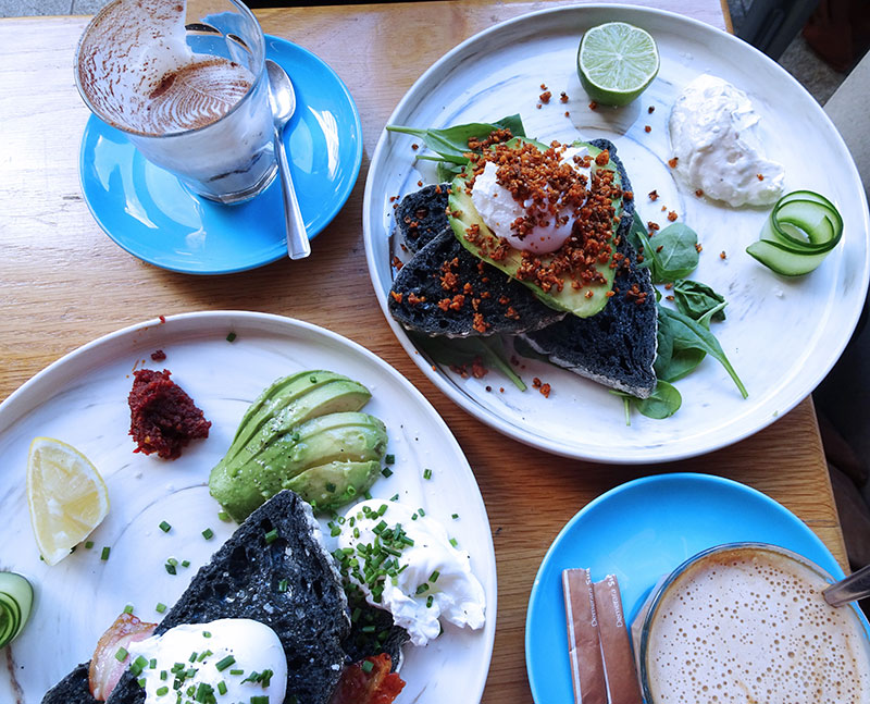 Sentimental in Berlin Blog: Brunch in Beany Green at Broadgate Circle