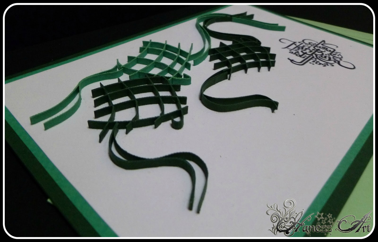 Hanezz Art: Card: Happy Aid Fitri to all