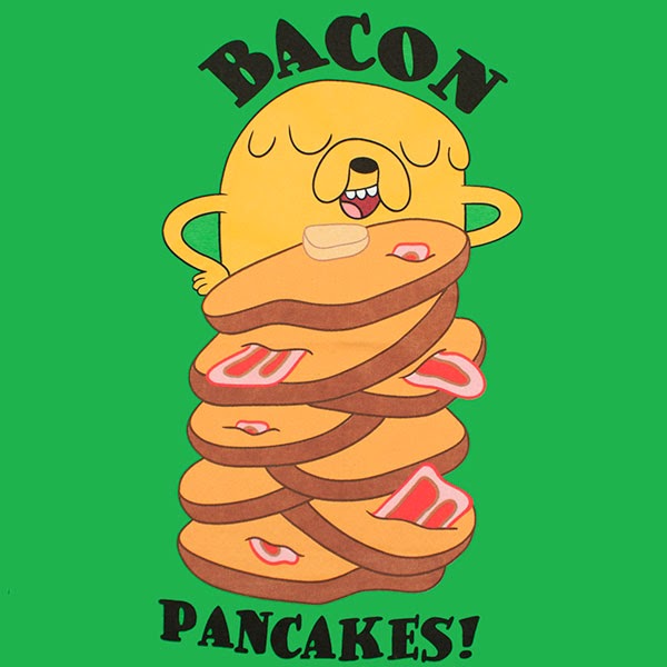 HORA DE AVENTURAS: JAKE BACON PANCAKES [BACON FRITO] >w