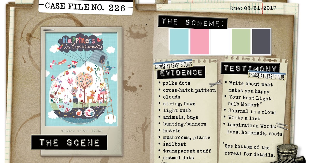 Little Scraps of Magic: CSI Case File No. 226