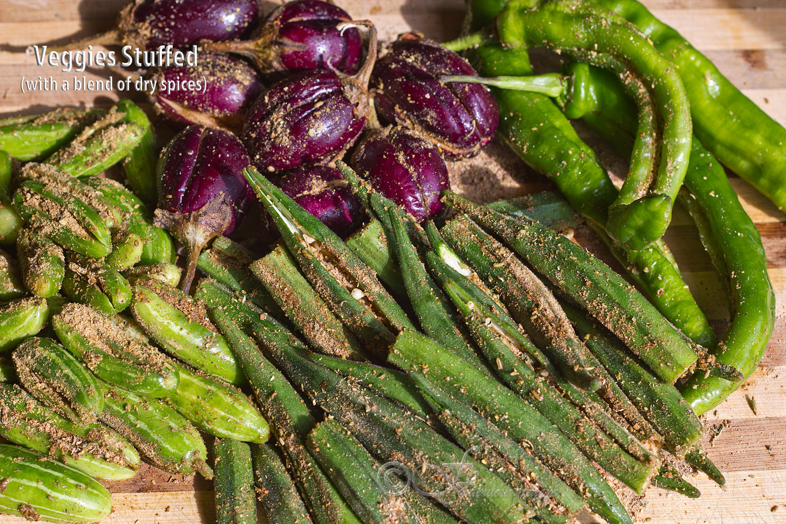 fabulous fridays: Tava fry stuffed vegetables