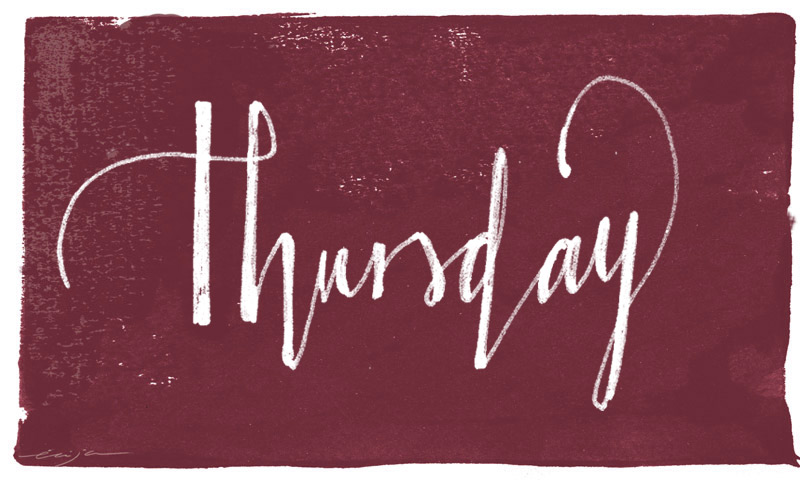 ESPIRALES WHIMSICALES: Hand Lettering Week - Thursday