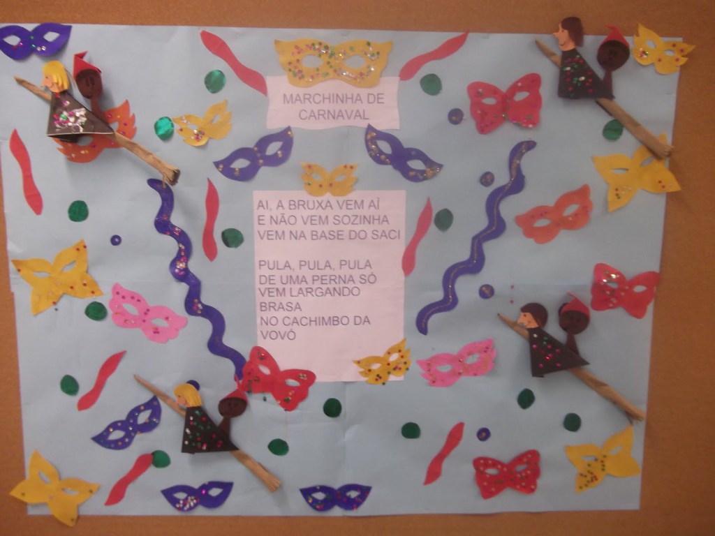 Baile de Carnaval na escola