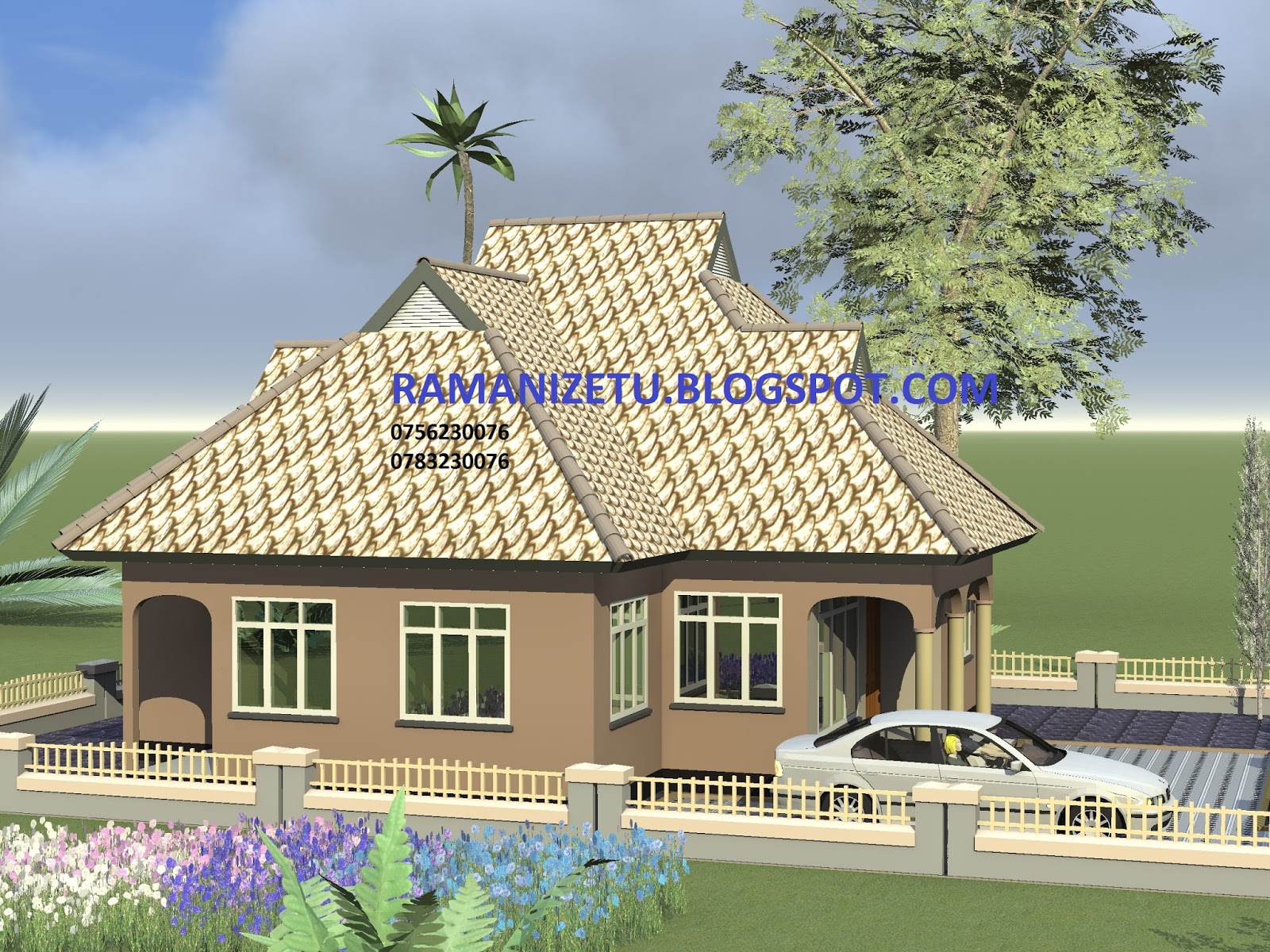 STANDARD 3BEDROOM HOUSE PLAN - RAMANI ZETU.