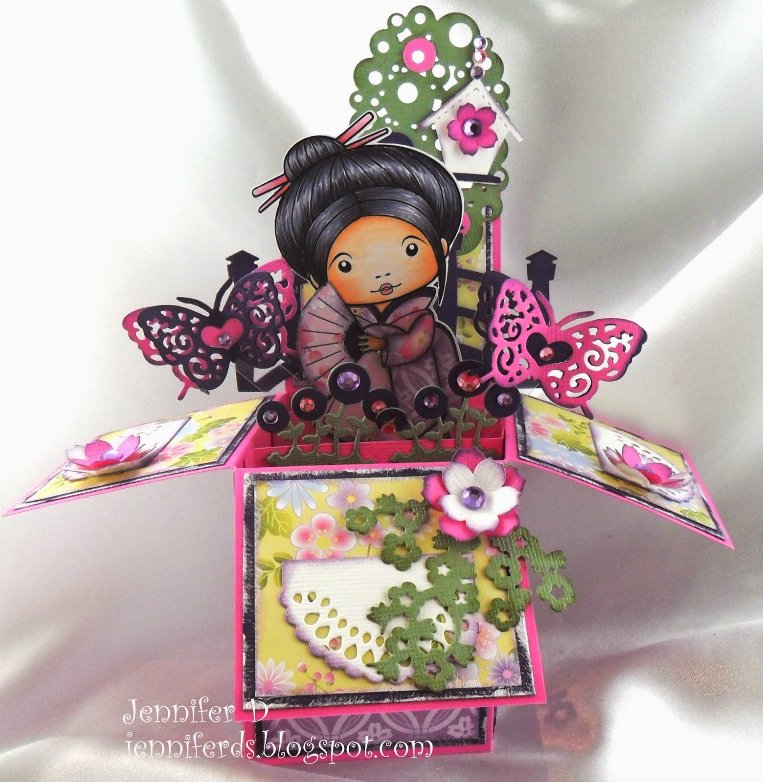 JenniferD's Blog: Box Card Tutorial