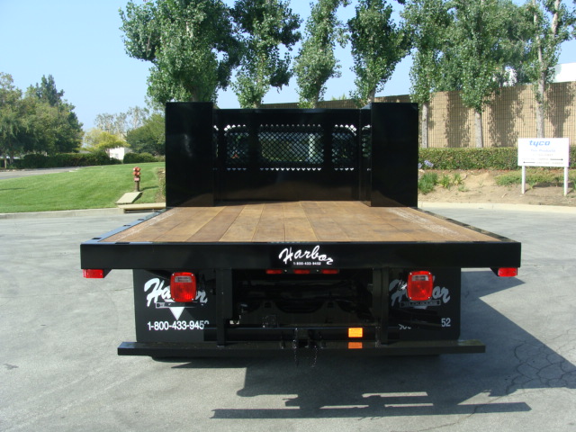 The Harbor 12′ Flatbed With Some Tasty Storage Boxes | Harbor Truck and Van