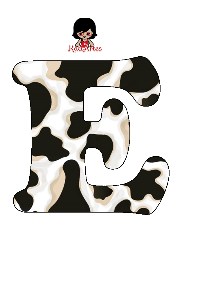 Abecedario de Piel de Vaca. Cow Leather Alphabet. - Oh my Alfabetos!