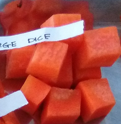 MY KITCHEN: types of vege cutting