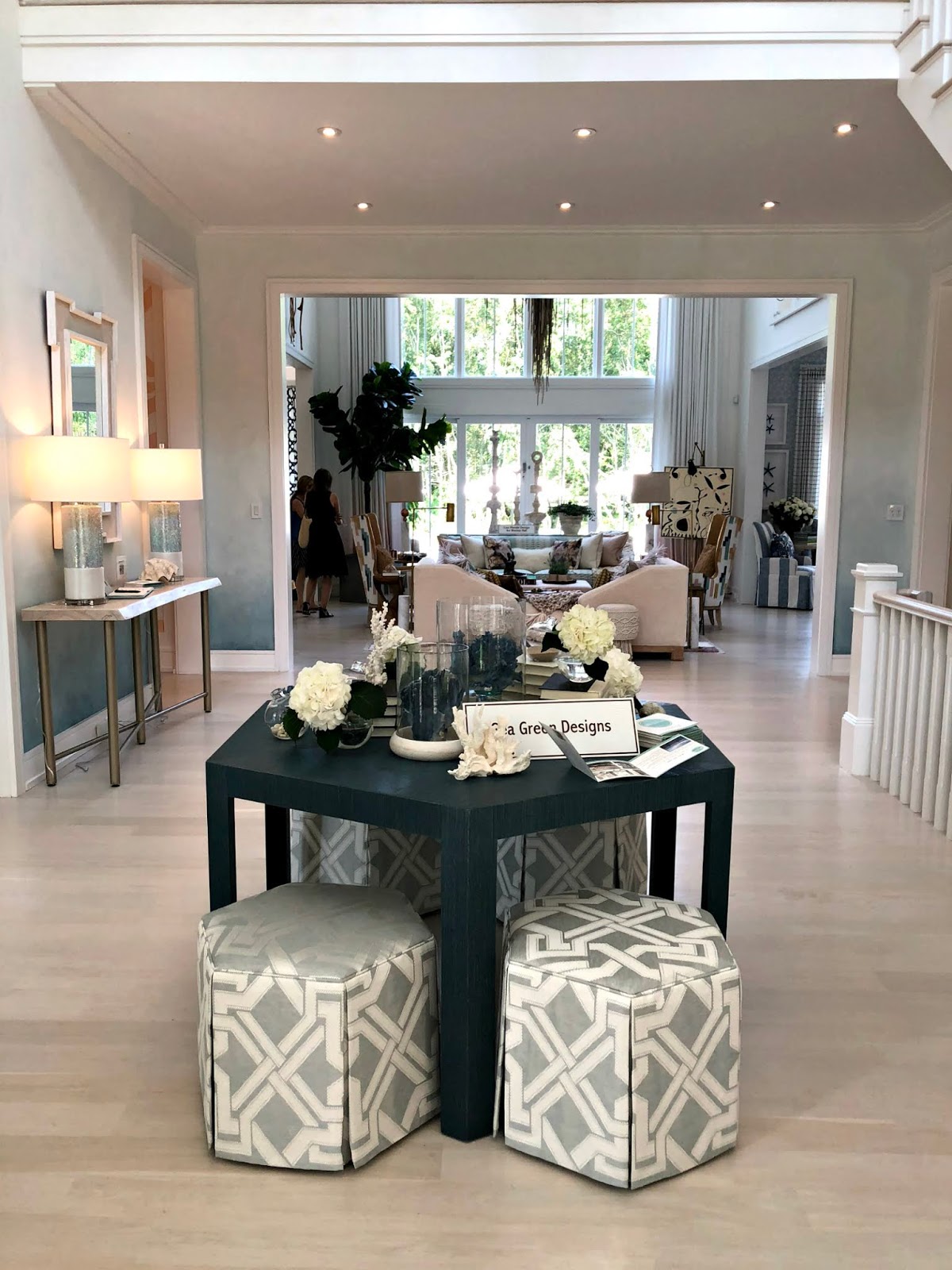 Hampton Designer Showhouse Tour (Interior Spaces) - Calypso in the Country