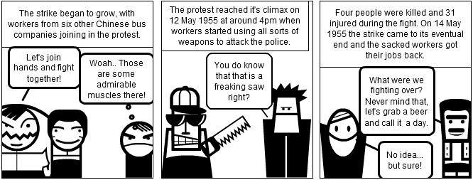 why the late 1950s should be remembered......: Hock Lee Bus Riots