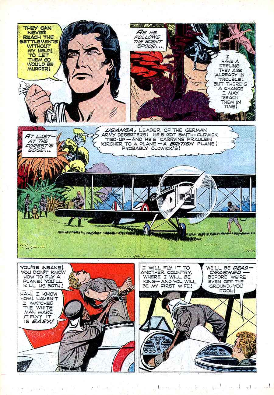 Tarzan of the Apes #163 - Russ Manning art - Pencil Ink