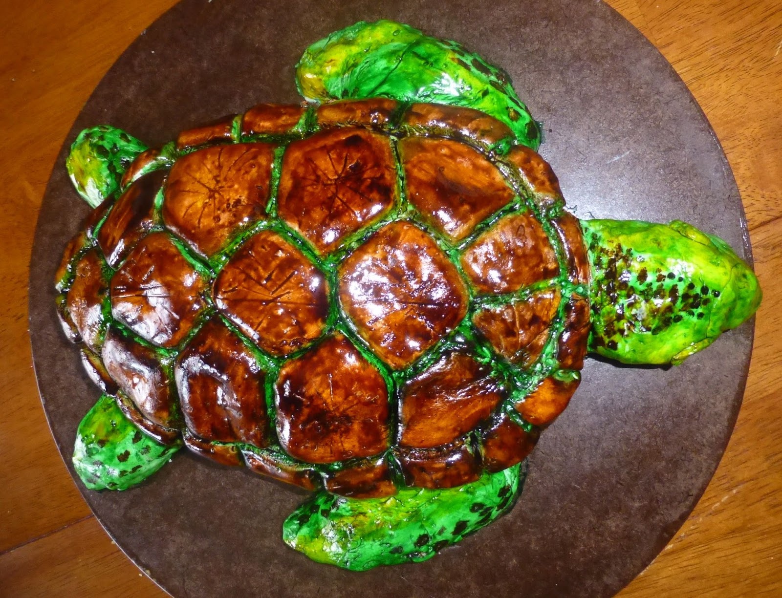 H-doodle: Sea Turtle Cake