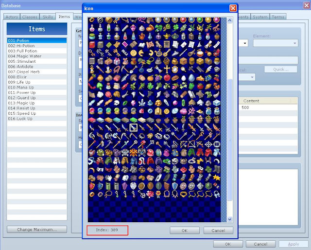 Script thêm Icon trong Menu ~ RPG Maker VX Ace Việt Nam