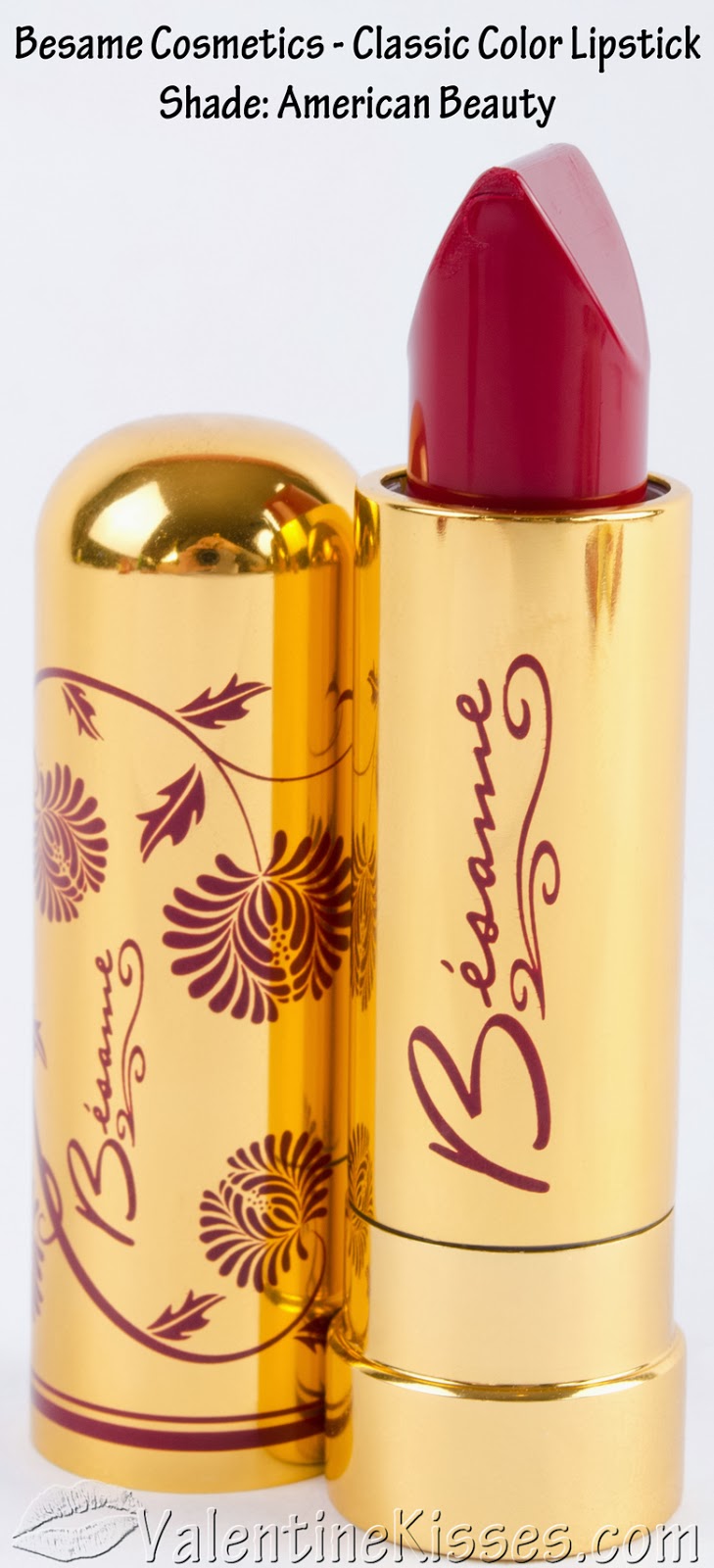 Valentine Kisses: Besame Cosmetics Classic Color Lipstick & Lipstick ...