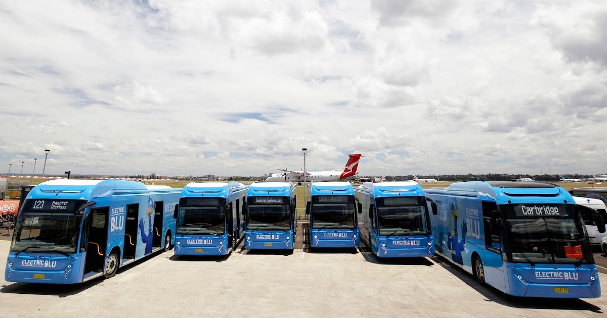 Sydney Airport Launch new Electric Bus Fleet for 2017 | Electric ...