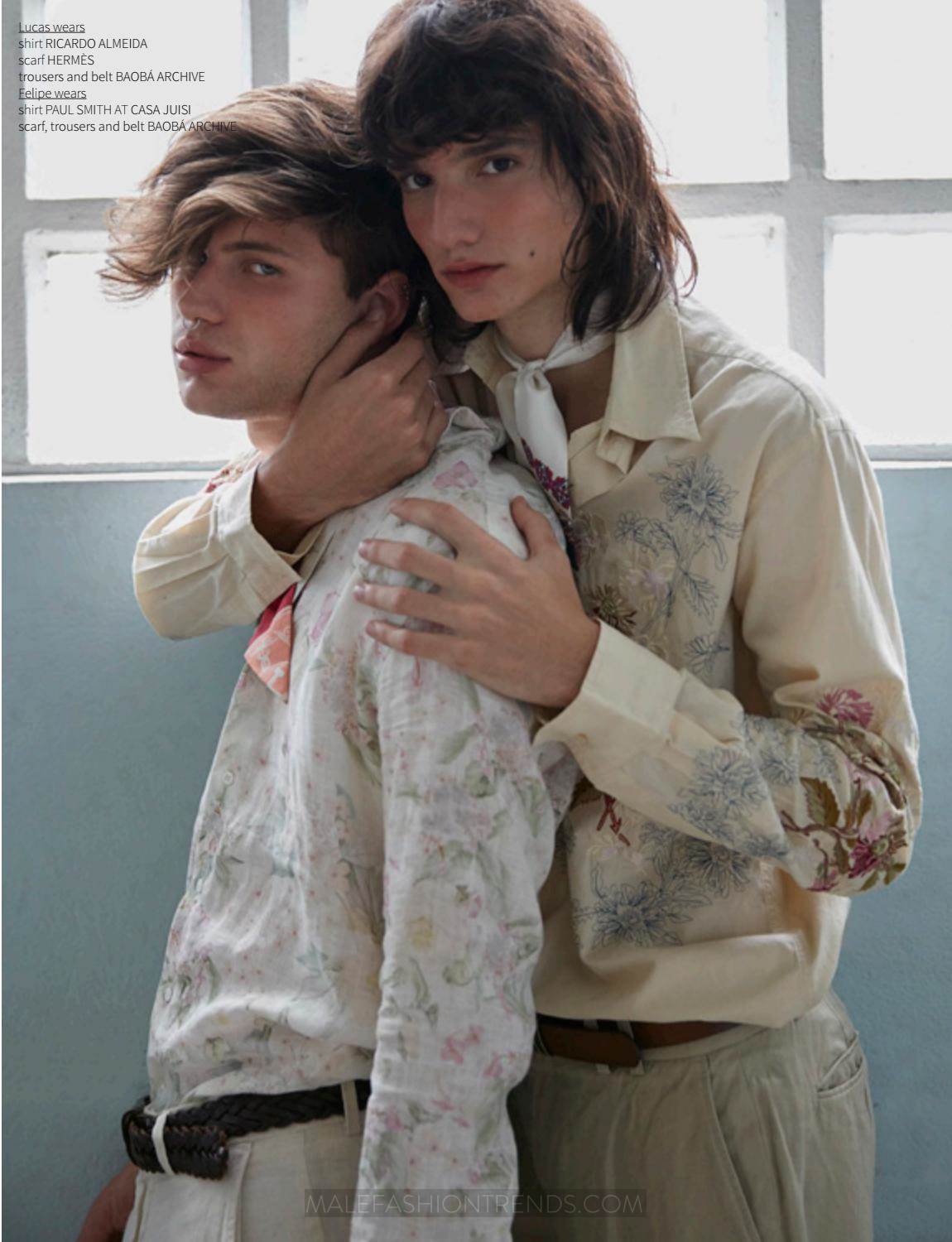 Felipe Marque y Lucas Scheffer para VICTOR Magazine