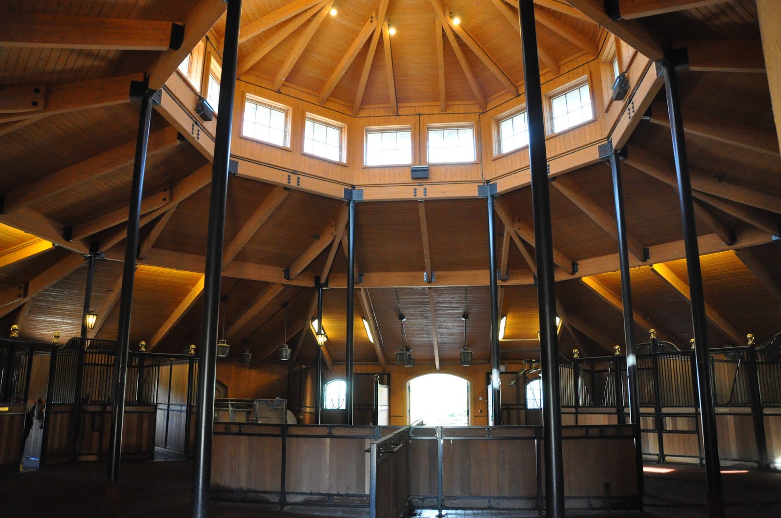 Den Vita Drömgården: Ridhus och ridhus