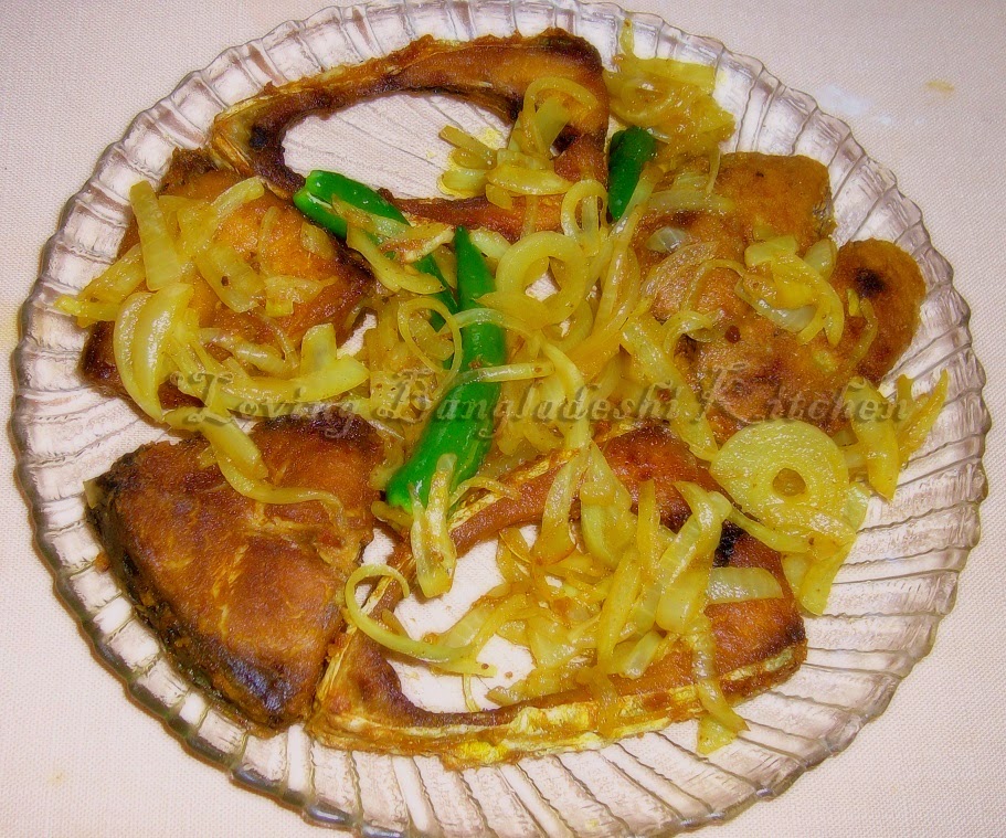 Loving Bangladeshi Kitchen(রান্নাঘর): Hilsha Fish Fry (ইলিশ ভাজা)