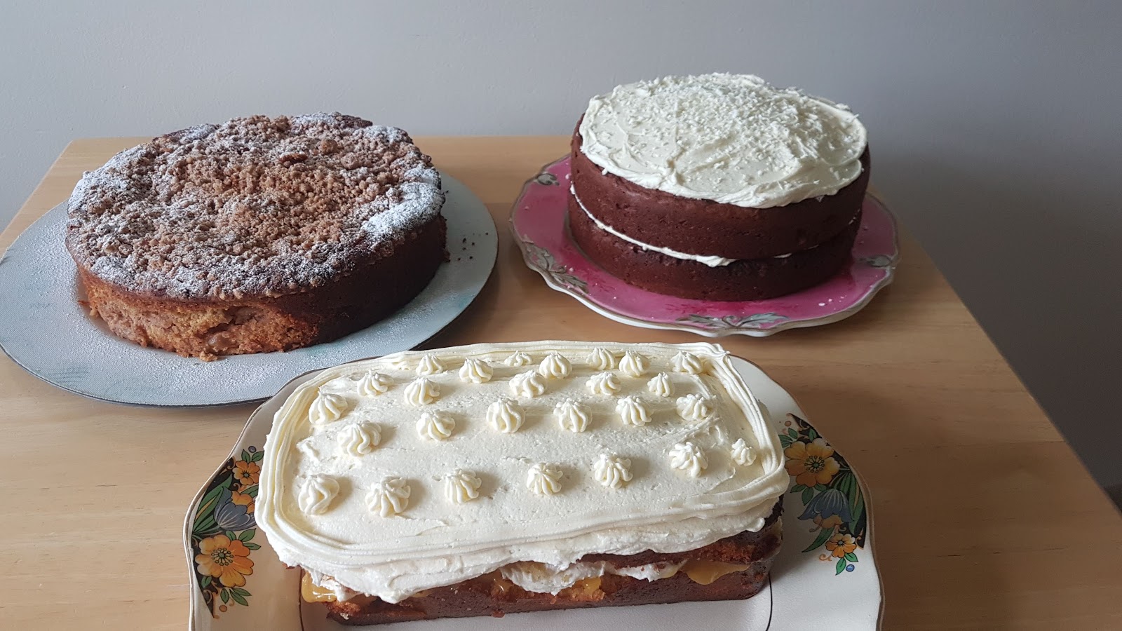 Birthday celebration cake selection for my work!