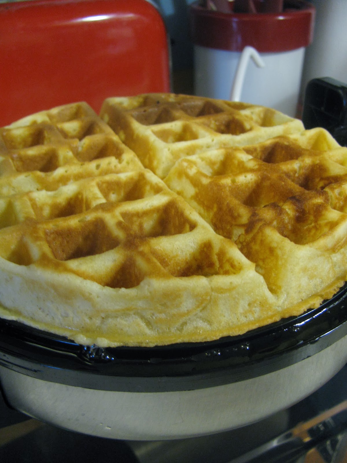 Beauties and the Feast:: How to make Big-Ass Belgian Waffles