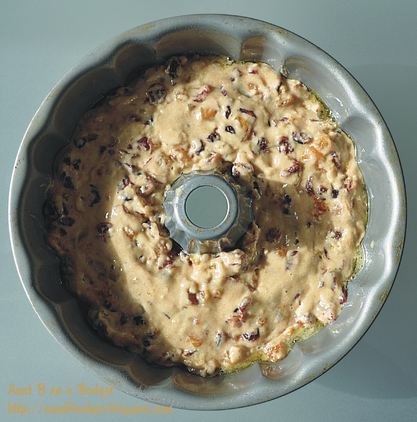 BethAnne on a Budget: Welsh Tea Cake With Dried Cranberries & Apricots