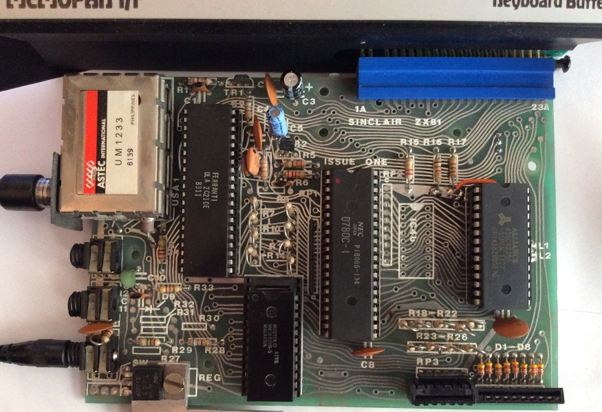 8 &16 bit computer repairs and mods: Modifying a Sinclair ZX81 issue 1 ...
