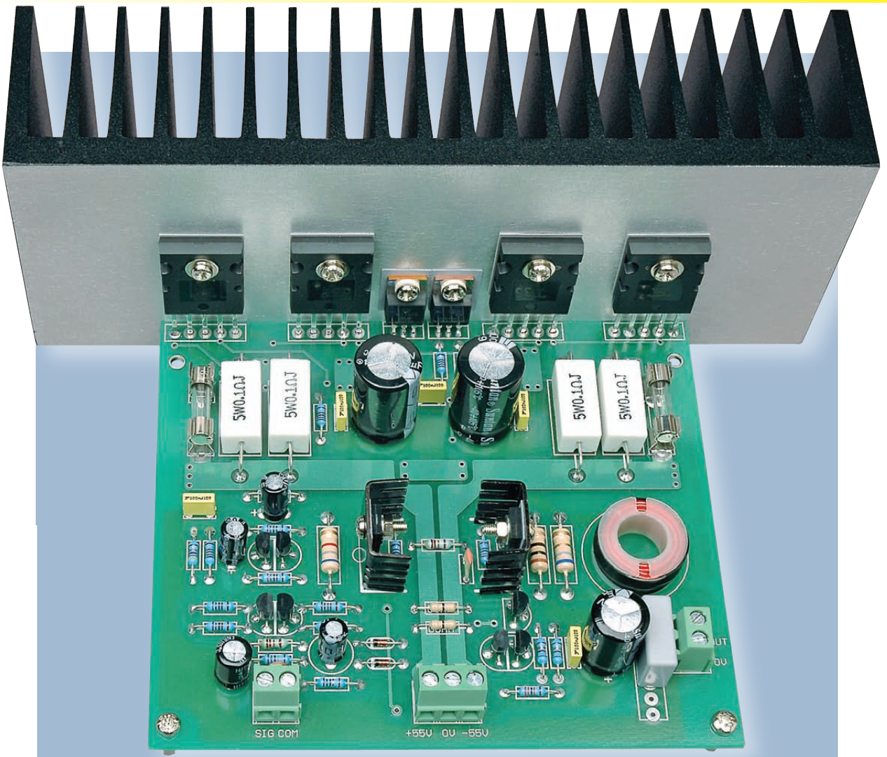 ECE circuits: Ultra-LD 200W Power Amplifier