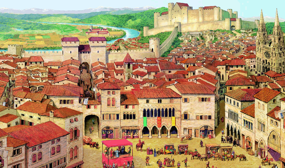 projecteseneso2: La ciutat medieval