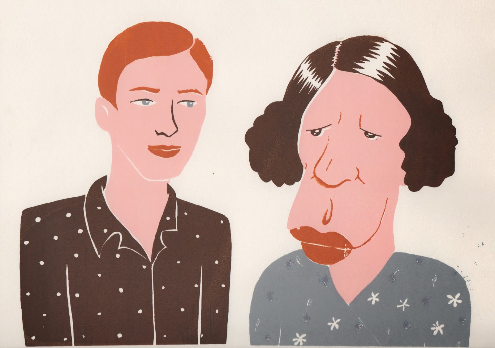 Rosy Wilson (Illustrator lady): Screen prints and edits of Grace ...