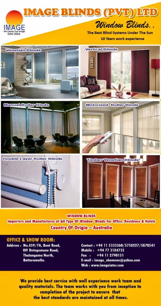 Importers and Manufactures of Window Blinds: Advertising Campaign