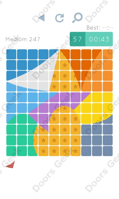 Blocks & Shapes [Medium] Level 247 Solution ~ Doors Geek