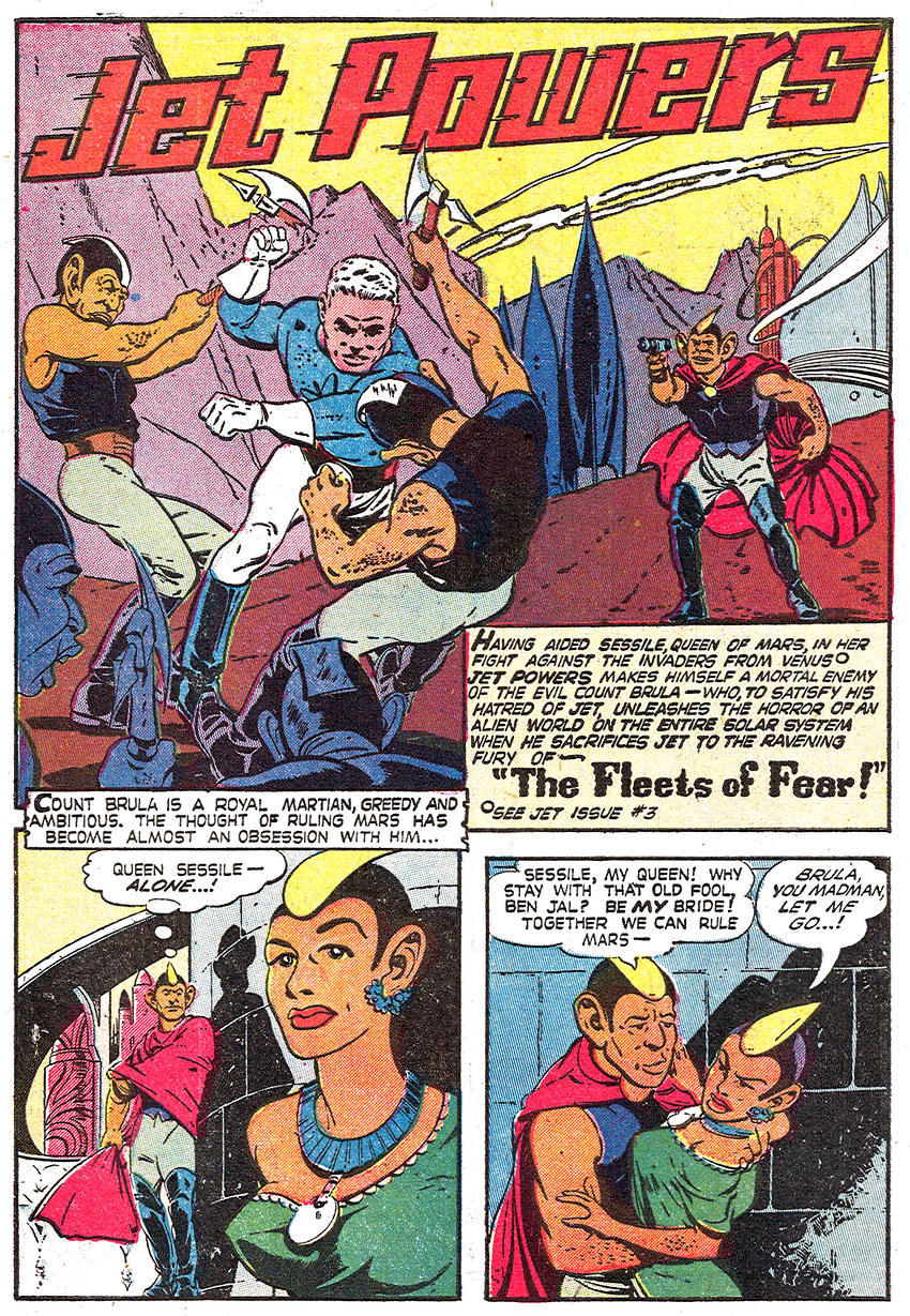 Pappy's Golden Age Comics Blogzine: Number 1429: Jet Powers and the ...
