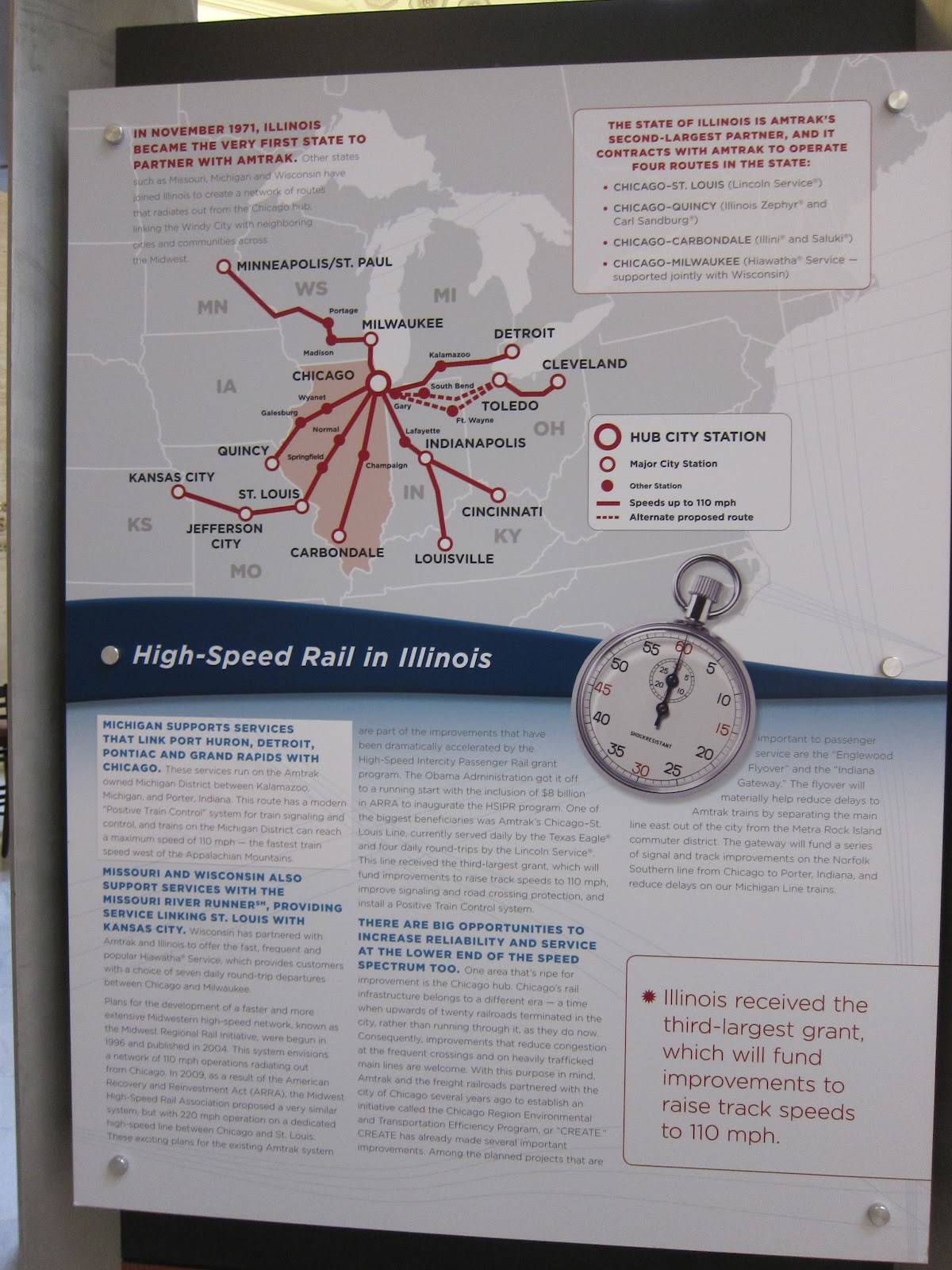 transpress nz: US High Speed Rail displays