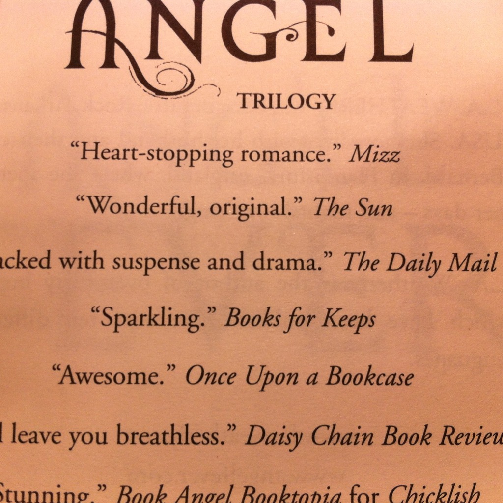 Quoted Reviews ~ Once Upon a Bookcase